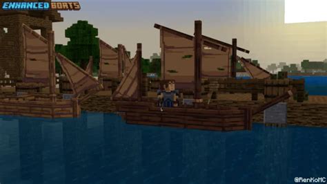 Enhanced Boats Texture Pack For Minecraft