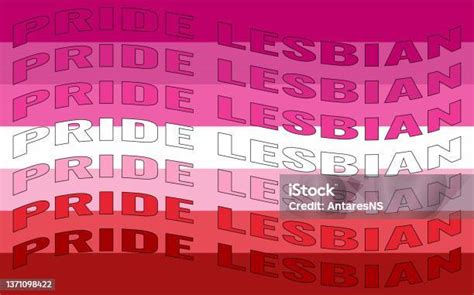 레즈비언 프라이드 플래그 성소수자 커뮤니티의 상징 프라이드 플래그 포스터 아이콘 로고 기호 기호 벡터 그림입니다 0명에 대한 스톡 벡터 아트 및 기타 이미지 Istock