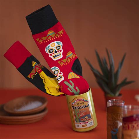 Skarpetki męskie kolorowe SOXO GOOD STUFF Tequila w butelce śmieszne