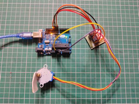 Stepper Motor With Arduino Using Uln 2003 Driver Arduinpo With