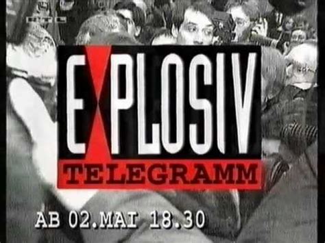 Trailer Explosiv Telegramm Rtl Youtube