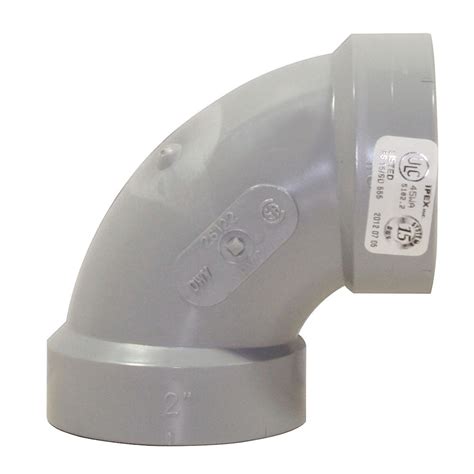 System 15 2x90d Pvc Dwv Long Elbow Hxh The Home Depot Canada