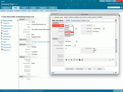 Rally Software Review Overview Features Pricing