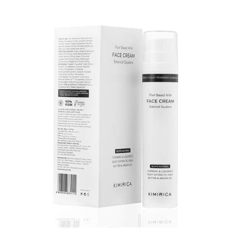 Buy 100 Natural Face Cream For Hydrating And Brightening Skin Kimirica