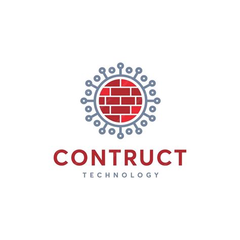 Premium Vector Construction Technology Logo Designs Real Estate Innovation Logo Template