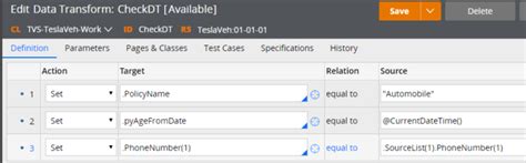 How To Use Data Transform In Pega