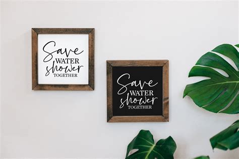 Save Water Shower Together Sign Funny Bathroom Sign Humor Etsy