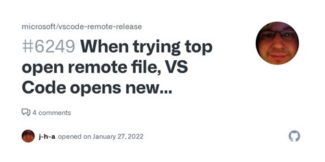 When Trying Top Open Remote File VS Code Opens New Windows Repeatedly Until You Kill It Issue