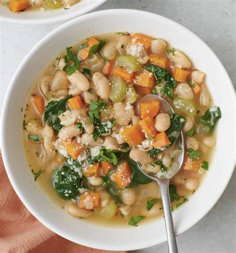 White Bean Spinach Soup Delish Health Life