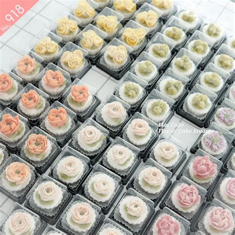 한입설기에요~ 생일답례품으로 주문해주셨어요~~ 한번에 이렇게 포천앙금플라워떡케이크플로즈케이크김유정