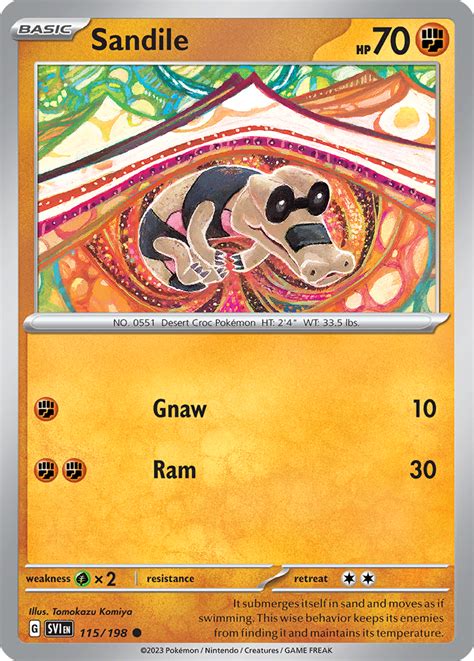 sandile Pokémon Detail