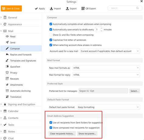 How To Delete Obsolete Addresses EM Client