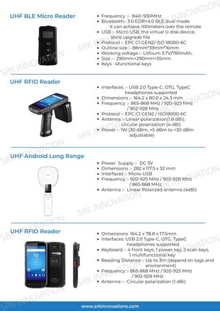 Smart Card RFID Reader RadicalGlobal SRKInnovations PDF