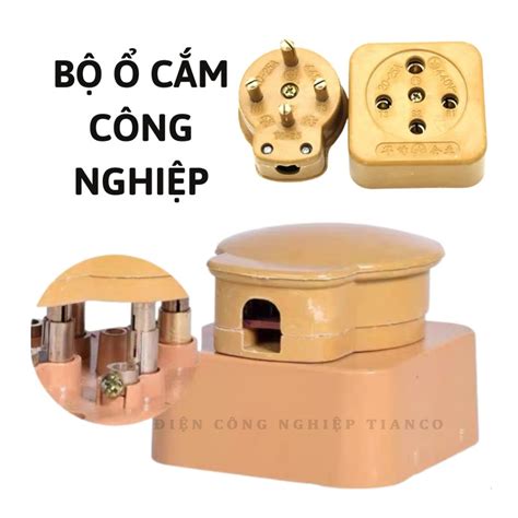 Industrial Sockets And Plugs 16a 25a 3 Phase 4 Pin Power Plug Socket