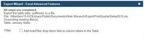 Monarch Server V20210 Automator Tutorial Configuring A Project File