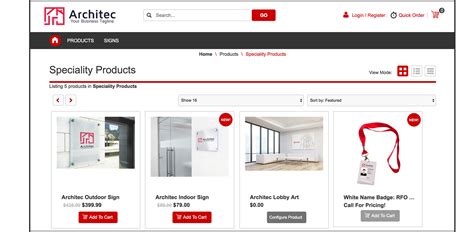 Ecommerce For Cyrious Control