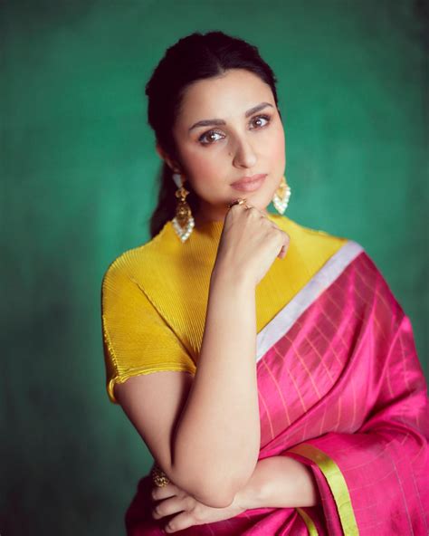 Parineeti Chopra To Give You Saree Goals In This Pink Nine Yard Iwmbuzz