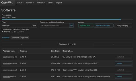 Setup Openvpn Server With Openwrt By Tzu Hao Chung Medium