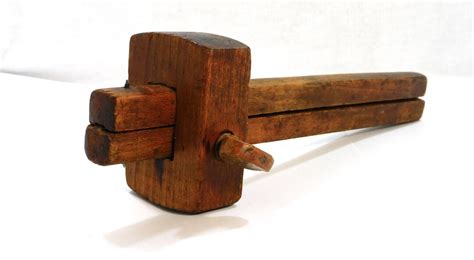 Antique Wood Scribe Carpenters Tool For Marking To Cut Circles Etsy
