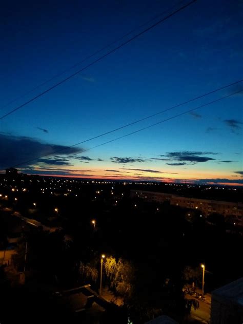 Город ночью
