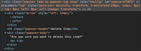 PopConfirm Doesn T Work With Bootstrap 4 And JQuery 3 3 1 Issue 41