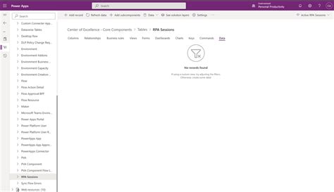 CoE Starter Kit BUG Desktop Flow Repot Is Empty Issue Microsoft Coe Starter Kit