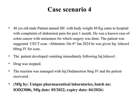 Adr Case Scenario With Various Examples Ppt