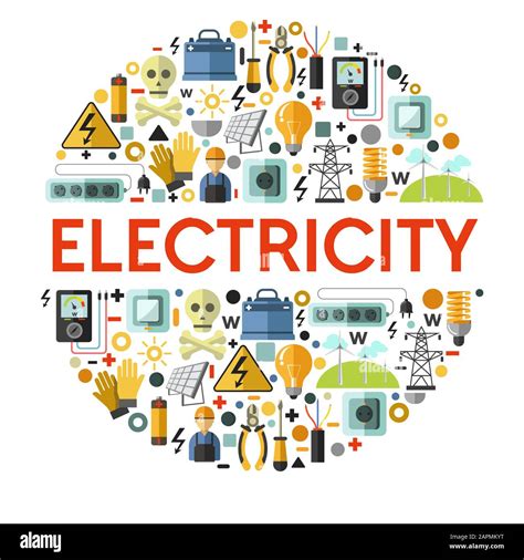 Electric Meter Man Stock Vector Images Alamy