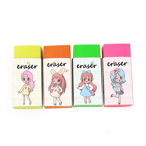 مشخصات، قیمت و خرید پاک کن مدل فانتزی طرح دختر خرگوشی مجموعه 4 عددی دیجی‌کالا