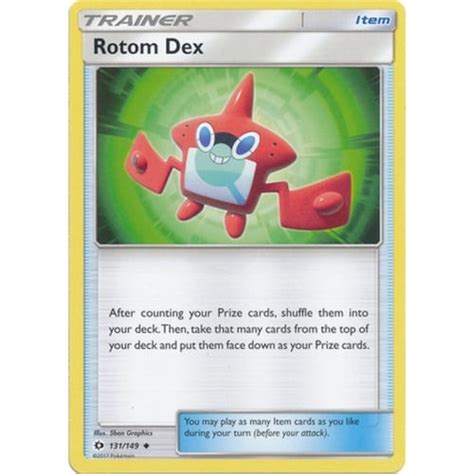 Sun And Moon Base Set 131149 Rotom Dex Magic Madhouse