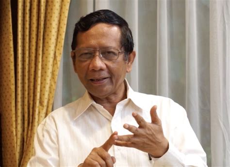 Mahfud MD Tegaskan Jokowi Tak Setuju Jabatan Presiden Jadi 3 Periode