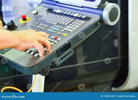 The Control Panel Of The Program Of Work On The Control Panel Of The