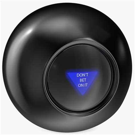 3d magic 8 ball answer no turbosquid 1999859