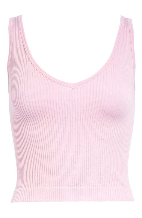 Free People Intimately Fp Solid Rib Brami Crop Top Nordstrom Crop