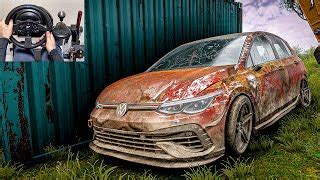 Rebuilding A Volkswagen Golf R Mk7 Forza Horizon 5 Thrustmaster T300rs