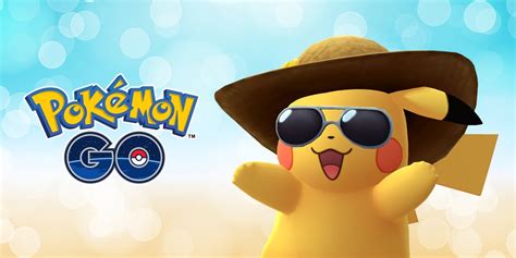 Pokémon Go Second Anniversary Celebration With Summer Style Pikachu