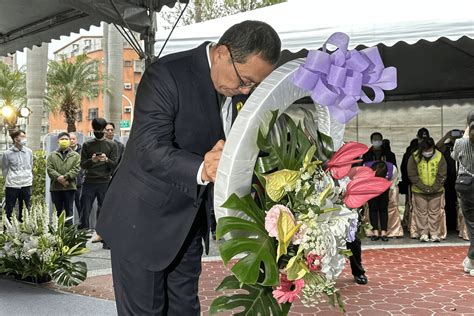 新北市紀念二二八和平紀念日 侯友宜呼籲國人反思歷史 向和平共存邁進 蕃新聞