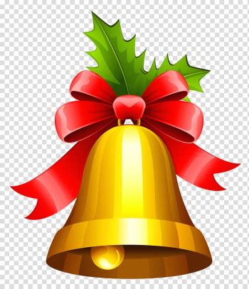Free Christmas Jingle Bell Bell Transparent Background PNG Clipart