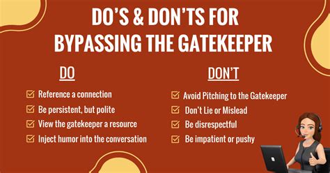 Bypassing The Gatekeeper Techniques To Reach Decision Makers