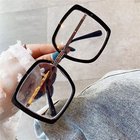 Barbara Vintage Square Glasses Frame Square Glasses Frames Square