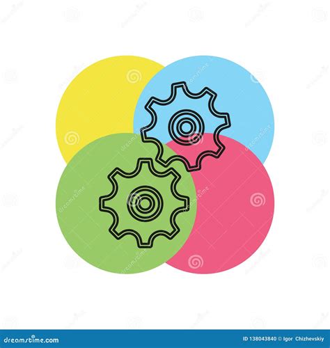 Workflow Icon Element Illustration Stock Illustration Illustration Of Workflow Design 138043840