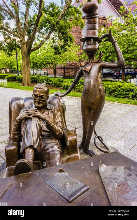 Dr Seuss National Memorial Sculpture Garden Edwards Street Springfield Ma