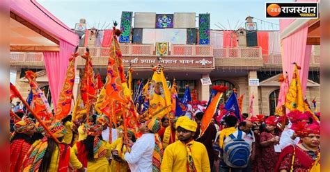 Khatu Shyam Ji Devotees Rally Come To Khatudham Lakhi Mela 2023 Khatu