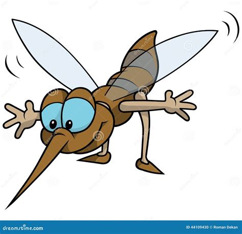 Fliegen Moskito Vektor Abbildung Bild 44109430