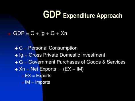 Ppt Gdp Expenditure Approach Powerpoint Presentation Free Download Id 3644790