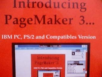 Introducing PageMaker IBM PC Amazon de Bücher