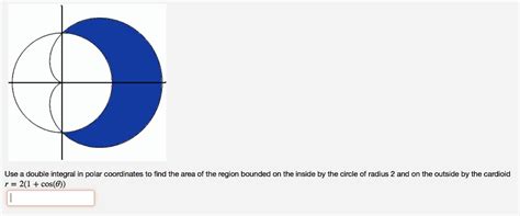 Use A Double Integral In Polar Coordinates To Find The Area Of The Region Bounded On The Inside