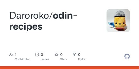 GitHub Daroroko Odin Recipes