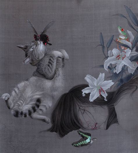 沈宁工笔画 宁工笔人物画 画家宁 大山谷图库
