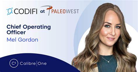 Codifi Appoints Mel Gordon Chief Operating Officer Calibre One